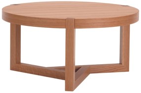 OnaDnes -20% Dubový kulatý konferenční stolek Woodman Brentwood 82 cm