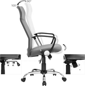 Kancelářská židle Swivels šedý