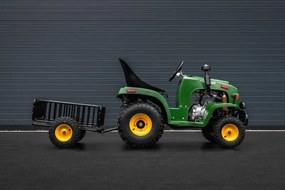 Leramotors 110cc - dětský zahradní traktor s vozíkem