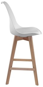 Idea IDEA Barová židle QUATRO bílá