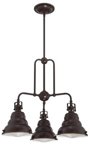 Elstead Industriální lustr Quoizel EAST VALE PM/3xE27