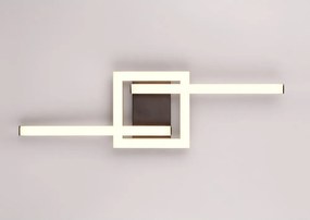 Černé LED stropní svítidlo 16x54 cm Viale – Reality