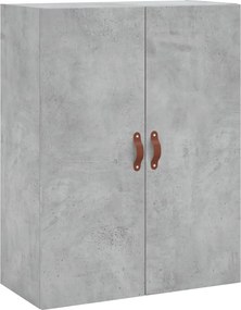 Skříň highboard betonově šedá 69,5x34x180 cm kompozitní dřevo 3196047