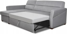 Sedací sestava LIVIA | malá sedací souprava + křeslo | 157x228 + 88 cm | rozkládací s úložným prostorem | VÝBĚR TKANIN