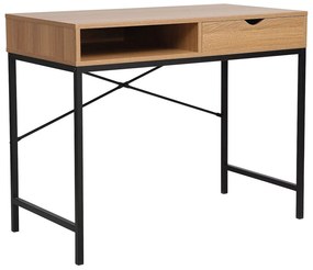 Psací stůl s deskou v dekoru dub B-027