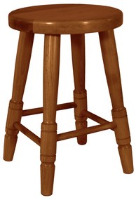 Drewmax KT244 - Dřevěný taburet  v.45cm - Buk