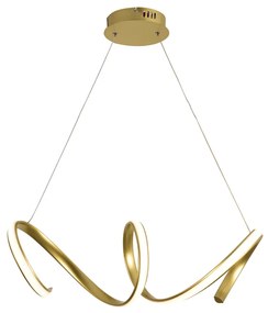 Závěsné LED svítidlo Tangle 2 bronz