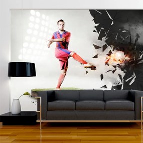 Fototapeta - Power of football