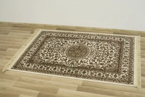 Koberec Isfahan Lurex 5255 Ornament krémový