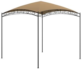 Altán 3 x 3 x 2,65 m taupe 180 g/m²