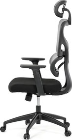 Ergonomická kancelářská židle LEXON - šedá síťovina