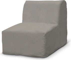 Potah na křeslo Lycksele jednoduchý barva šedá látka pletený vzor