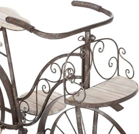 Kovový květináč JÍZDNÍ KOLO, 59 cm
