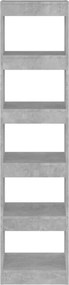 vidaXL Knihovna / dělicí stěna 40 x 30 x 166 cm [811632] Barva: Bílá