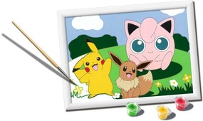 Malování podle čísel ravensburger 236220 creart pokémoni