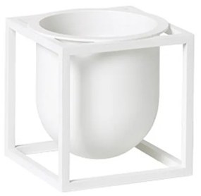 Květináč Kubus Flowerpot White 10 cm Audo Copenhagen