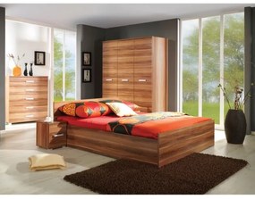 Elegantní ložnice MAXIMUS sestava 1 Matrace: Bonell + kokos +4190Kč, Barevné provedení Maximus: Wenge