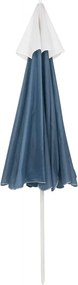 Plážový slunečník modrý 240 cm 314712