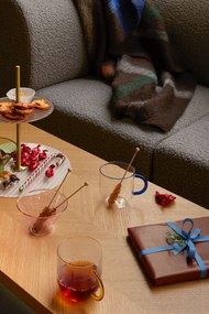 Hübsch Konferenční stolek HERRINGBONE světlý 881307