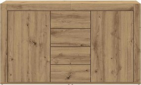 Servírovací skříň Artisanový dub 120 x 36 x 69 cm 3333864
