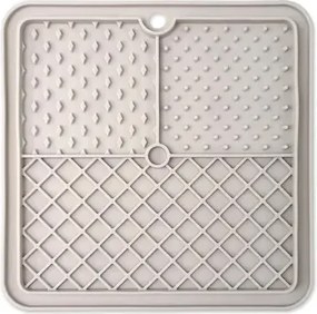 Epic Pet LickSnack Lízací podložka čtverec světle šedá 20x20cm