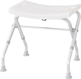 RIDDER Skládací koupelnová stolička 110 kg bílá A0050301 [421602]