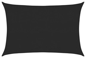 Stínící plachta 160 g/m² černá 3,5 x 4,5 m HDPE 311736