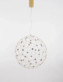 LED lustr Sole 60 zlaté