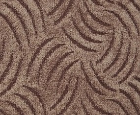 IVC Metrážový koberec Riverton 822 hnědá BARVA: Hnědá, ŠÍŘKA: 3 m, DRUH: scroll