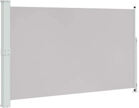 Zatahovací boční markýza 180 x 314 cm šedá 313401
