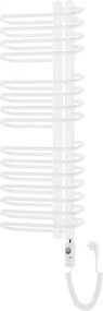 Mexen Ops, elektrické topné těleso 1300x550 mm + topná tyč 900 W, bílá, W122-1300-550-2900-20