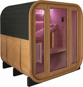 BPS-koupelny Finská zahradní sudová sauna  180x200, 2-4 osoby
