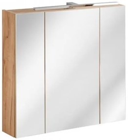 Koupelnová zrcadlová skříňka CAPRI 80 cm
