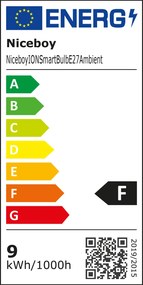 Žárovky Niceboy ION SmartBulb AMBIENT 9W, E27, 2 ks