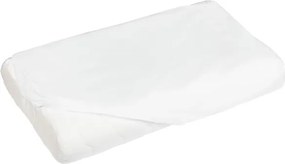 Bellatex POVLAK na anatomický polštář 60x33 cm (povlak na zip) jersey bílá