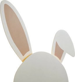 Dětské nástěnné svítidlo béžové s detaily vč. LED s 3-stupňovým stmíváním - Benny the Bunny