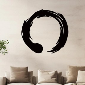 dřevo života Dřevěný obraz ENSO zenový kruh Barevný vzor: Černá, Rozměry Ø: 40