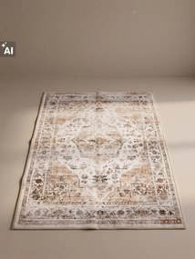 Sinsay - Koberec s ornamentálním motivem - krémová