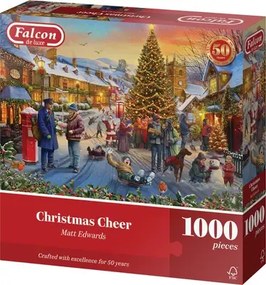 FALCON Puzzle Vánoční veselí / 1000 dílků