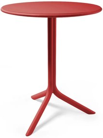 ITTC STIMA SPRITZ - Plastový stůl pr.60xv.76cm - Rosso