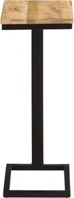 Odkládací stolky 2 ks 31,5x24,5x64,5cm hrubé mangovníkové dřevo 321970