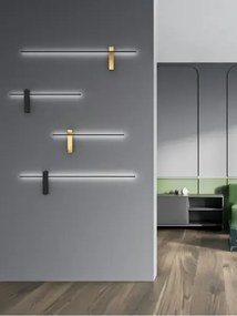 Designové nástěnné svítidlo Bene 60 zlatá