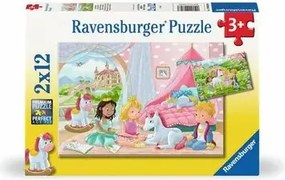 Ravensburger Královští kamarádi / 2x12 dílků / od 3 let