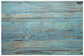 Kovový obraz modrá retro vintage 90 x 60 ALLboards METAL MB96_00011