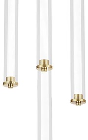 Toolight Moderní LED osvětlení TUBE G024-4CPR zlaté