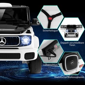 Costway Dětské elektrické auto Mercedes-Benz s 2,4 G dálkovým ovládáním