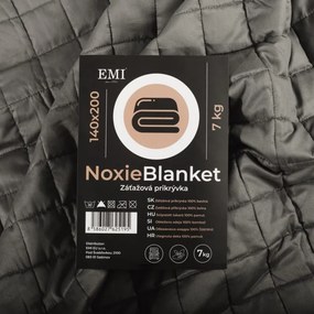 Zátěžová přikrývka NoxieBlanket 7kg 140x200 cm EMI