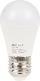 RETLUX RLL 642 G45 E27 mini Globe 8W / 1080 lm / 4000K - studená bílá
