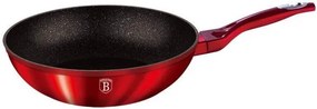 Berlingerhaus berlingerhaus wok s mramorovým povrchem 28 cm burgundy metallic line bh-1267