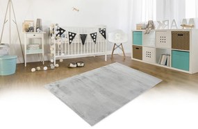BO-MA, Kusový koberec Rabbit new 08 grey, 80x150, šedá, ložnice
